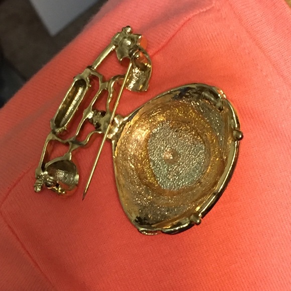 Jewelry | Vintage Rotary Dial Gold Telephone Brooch | Poshmark